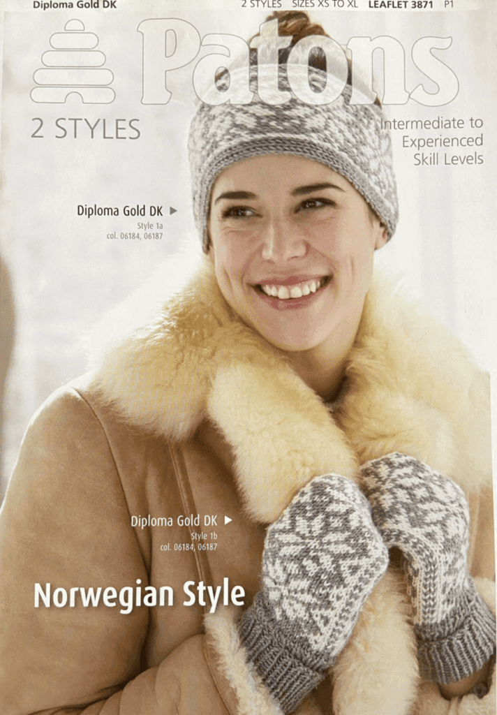 Patons Cardigan Knitting Pattern Leaflet 3871